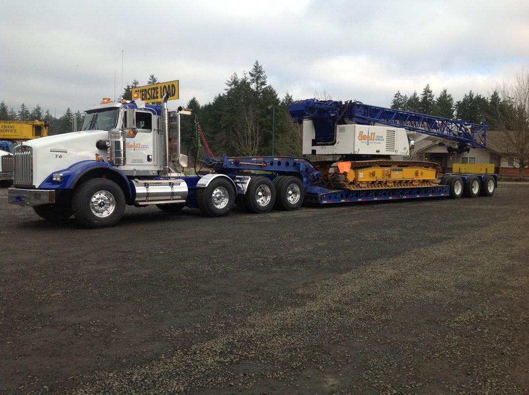 Lowboy-Trailer-24ft-Well - Snell Crane Service